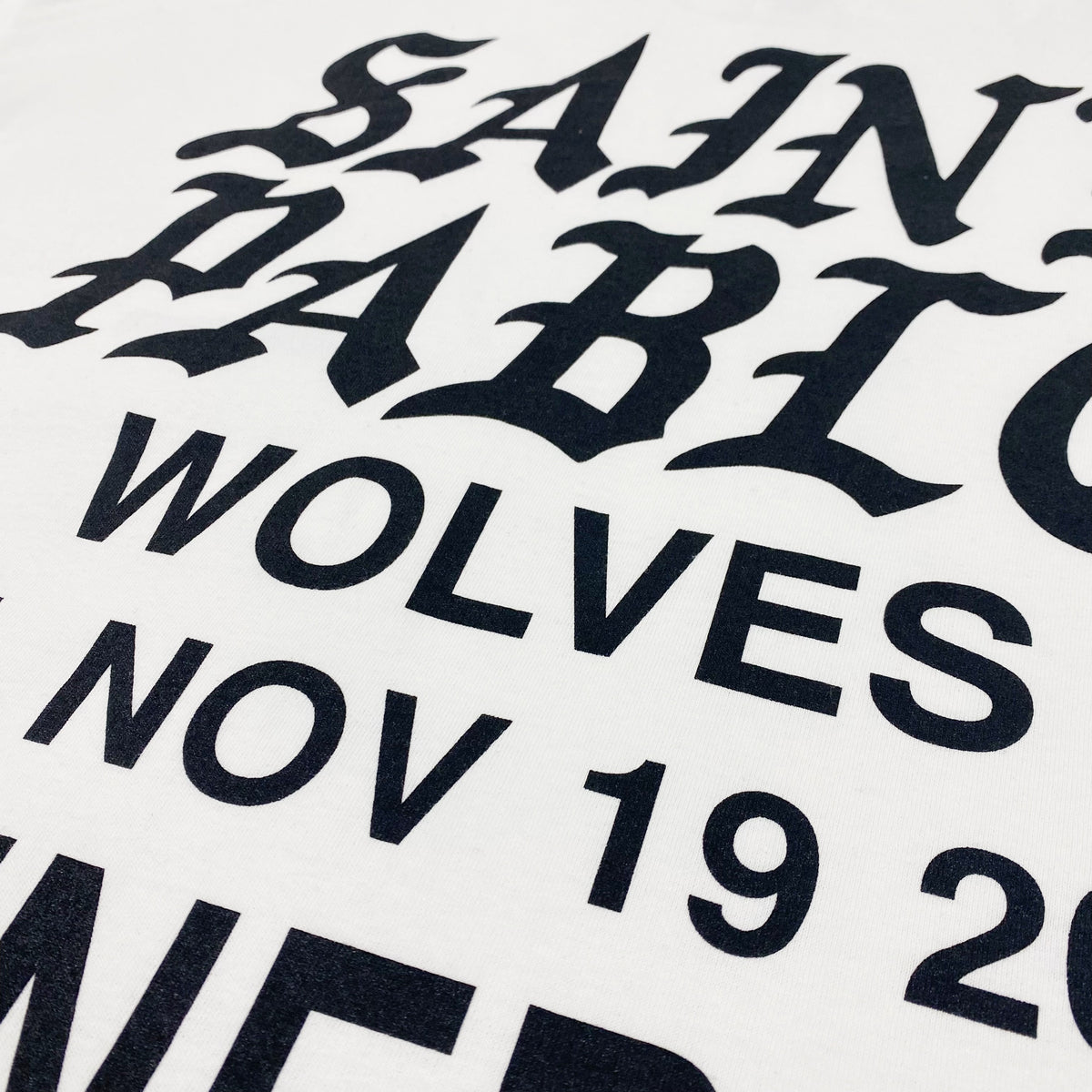 TLOP 2016 Saint Pablo Wolves Long Sleeve In White – Paris Saint